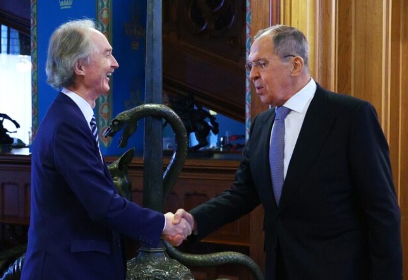 موسكو: لافروف يلتقي بيدرسن الخميس