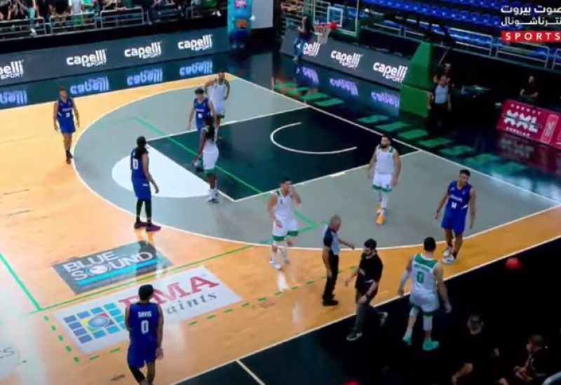 Lebanese Baskteball Championship 2023-2024 Sagesse Vs Antounieh - صوت ...